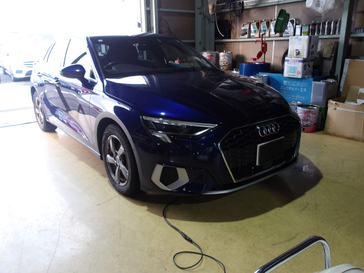 アウディA3 セレクターレバー故障がメーターに表示 | FIRST GARAGE TANIE